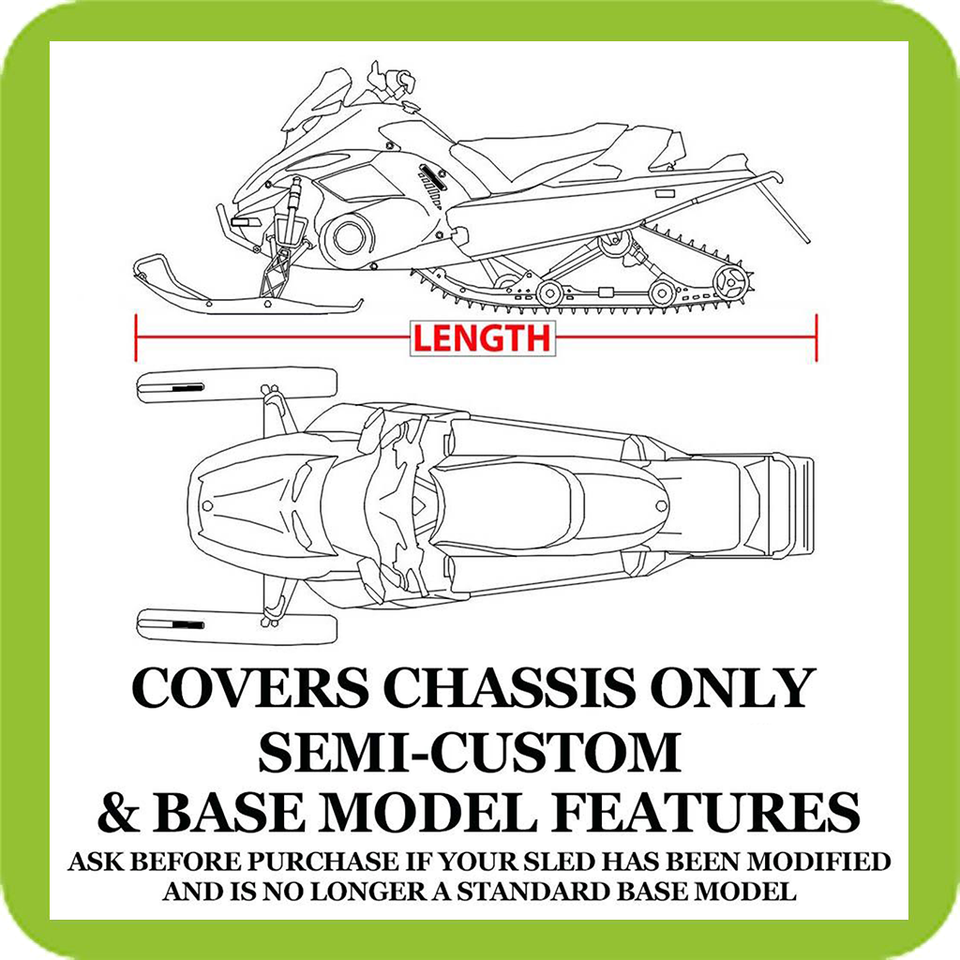 600D Snowmachine Snowmobile Sled Cover Polaris 800 Dragon SP 2009 | eBay