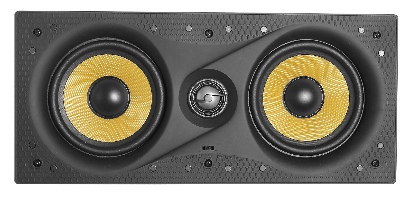 TDX Dual 5.25" 2-Way In Wall Center Channel Flush Mount Audio Speaker ...