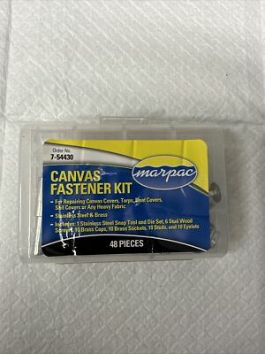 Marpac Canvas Fastener 48 Piece Kit 7-54430 | eBay