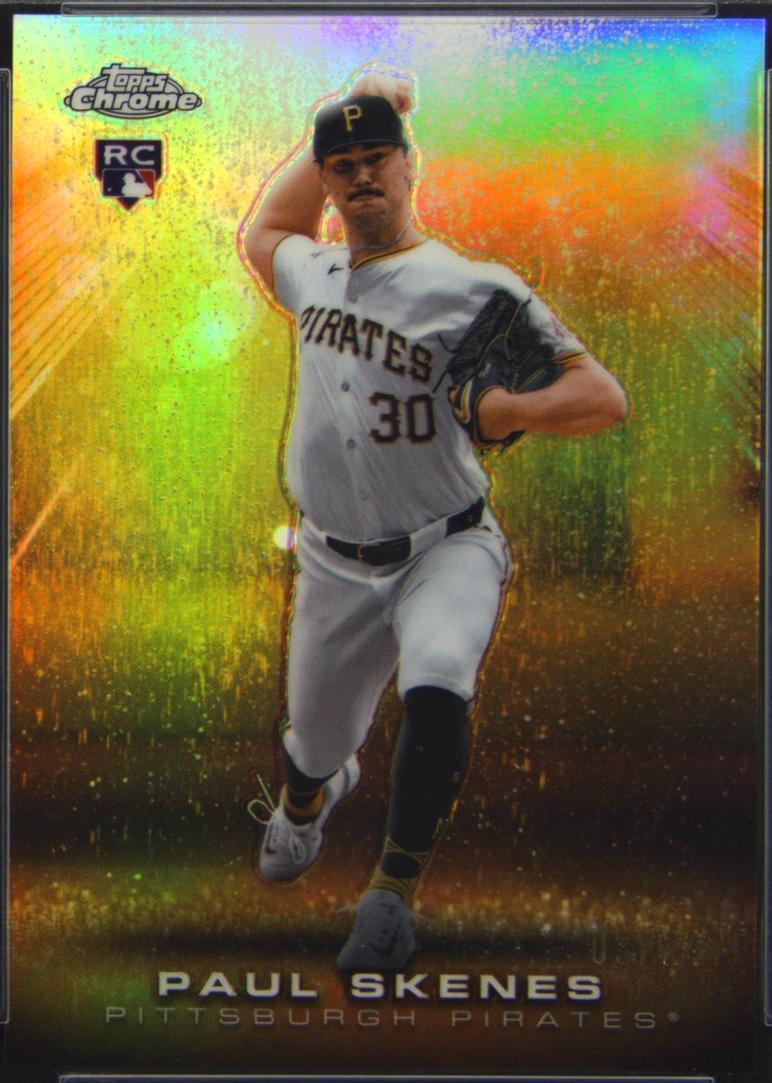 2024 Topps Gilded Collection - Gold Storm Paul Skenes #GS-3 /24 (RC ...