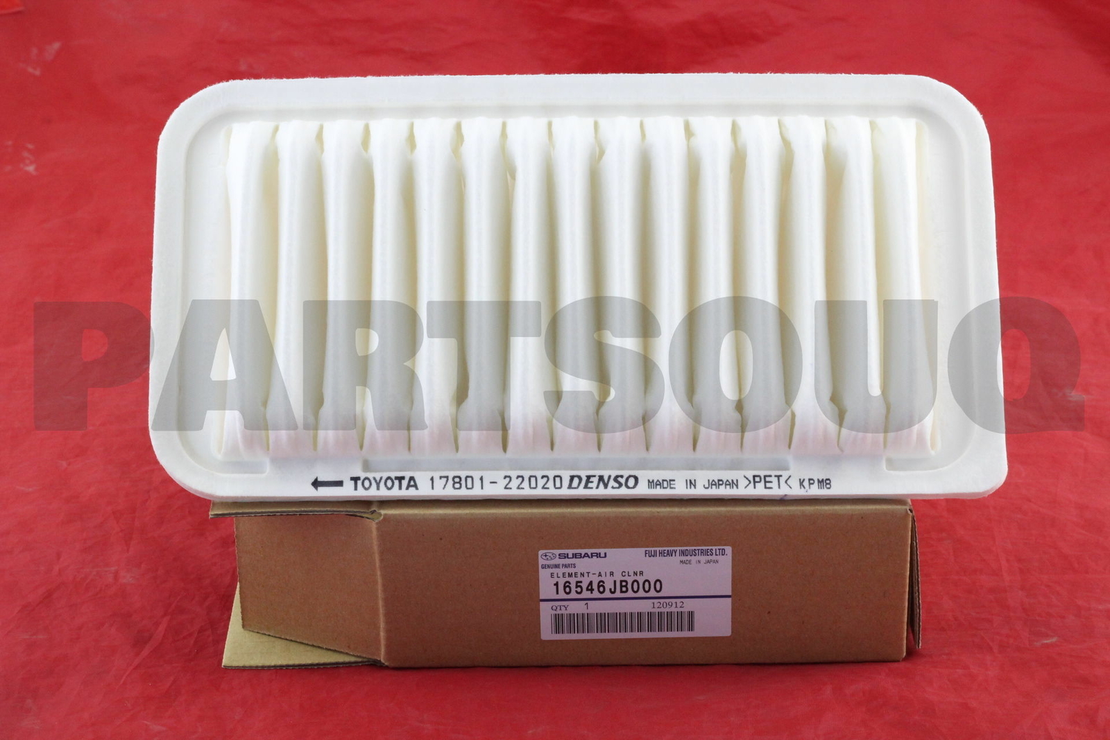 16546JB000 Genuine Subaru ELEMENT-AIR CLNR 16546-JB000 | eBay