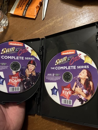 Sam and Cat The Complete Series Comedy Movies DVD 2015 Ariana Grande J ...
