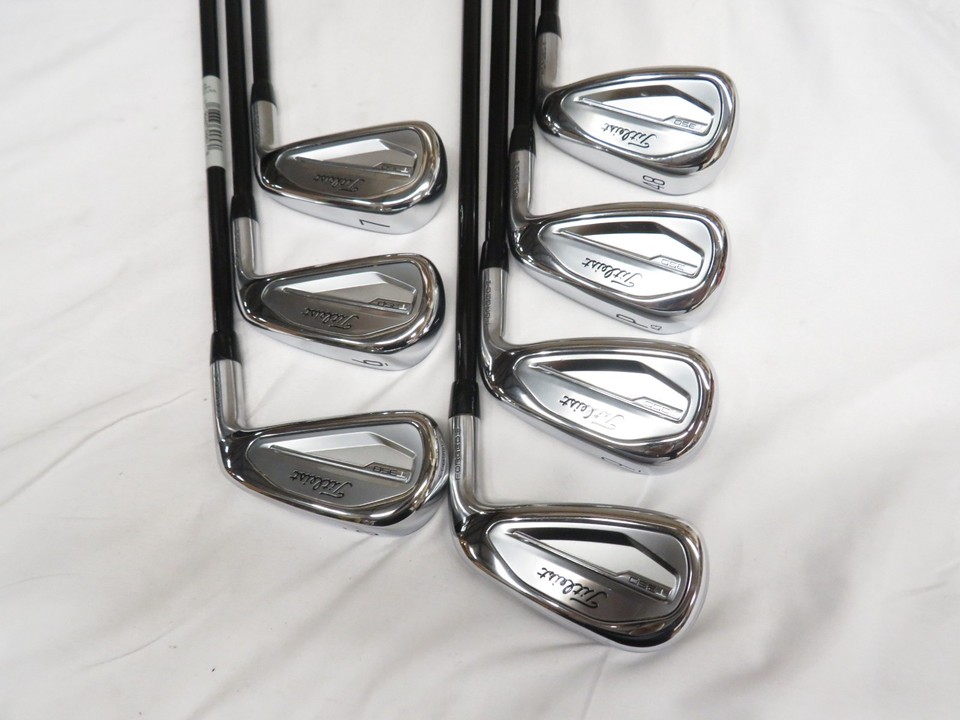 Used Titleist T350 Iron Set 5-PW+48* Tensei AV Series AM2 Senior Flex Graphite | eBay