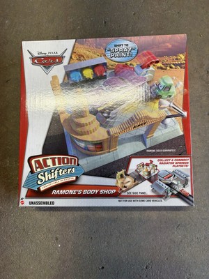 Disney Pixar Cars Ramone's Body Shop Action Shifters Playset (2014 ...