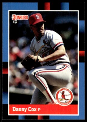1988 Donruss Baseball Card Danny Cox St. Louis Cardinals #60 | eBay