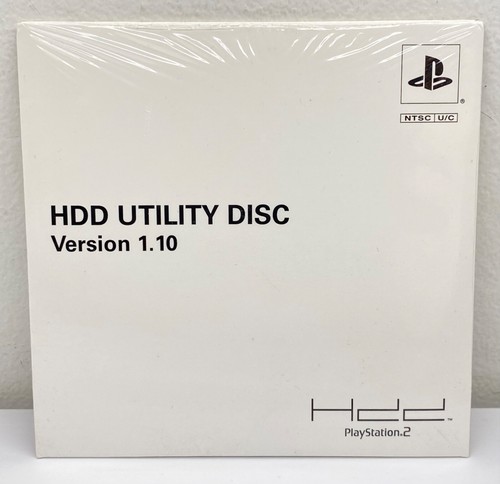 HDD Utility Disc Version 1.10 Sony PlayStation 2 PS2 Untested Clean ...