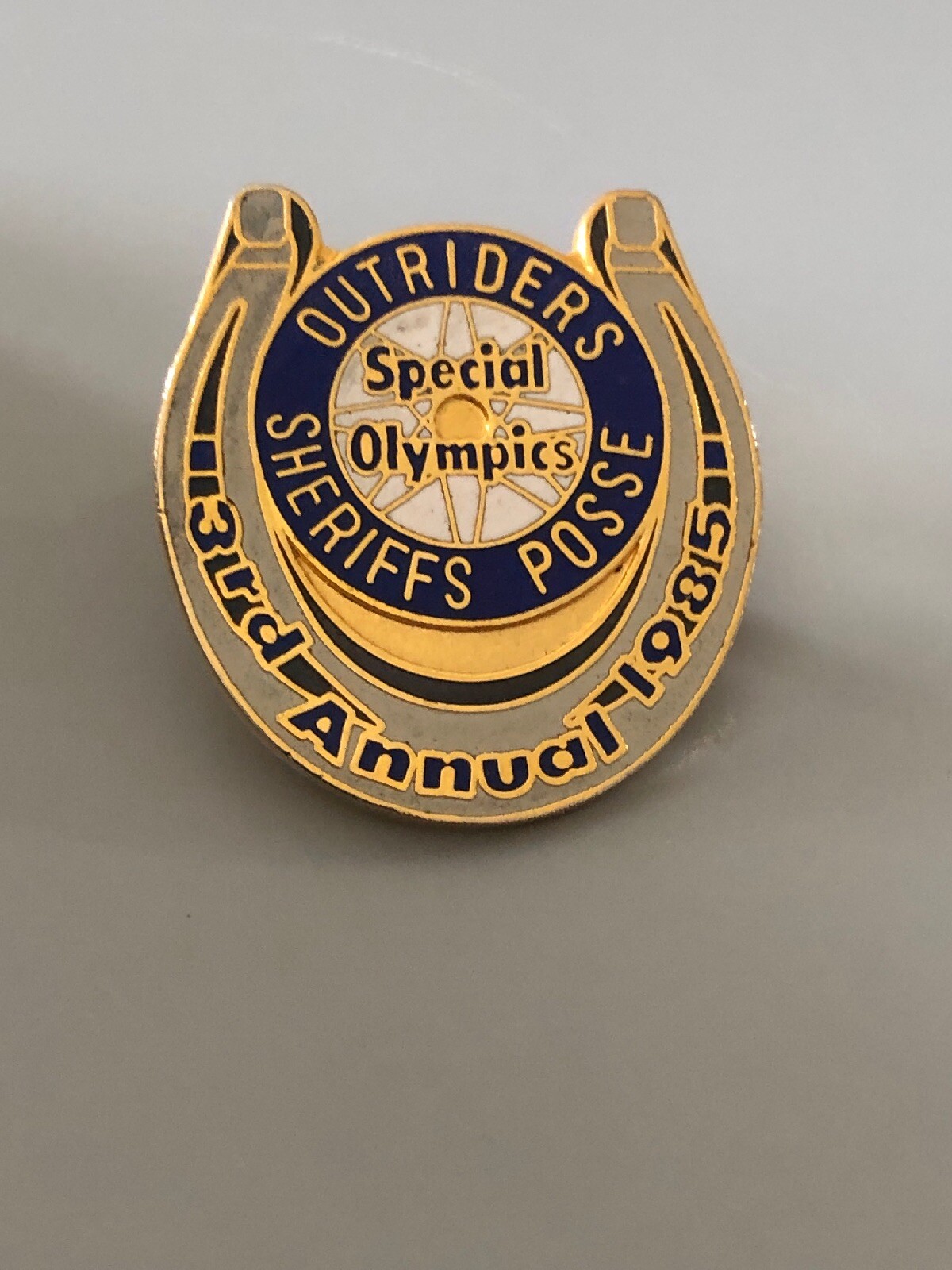 Vintage Outriders Sheriff’s Posse Special Olympics Pin | eBay