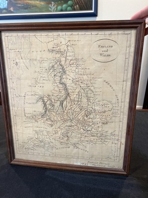 Europe - Antique School Map