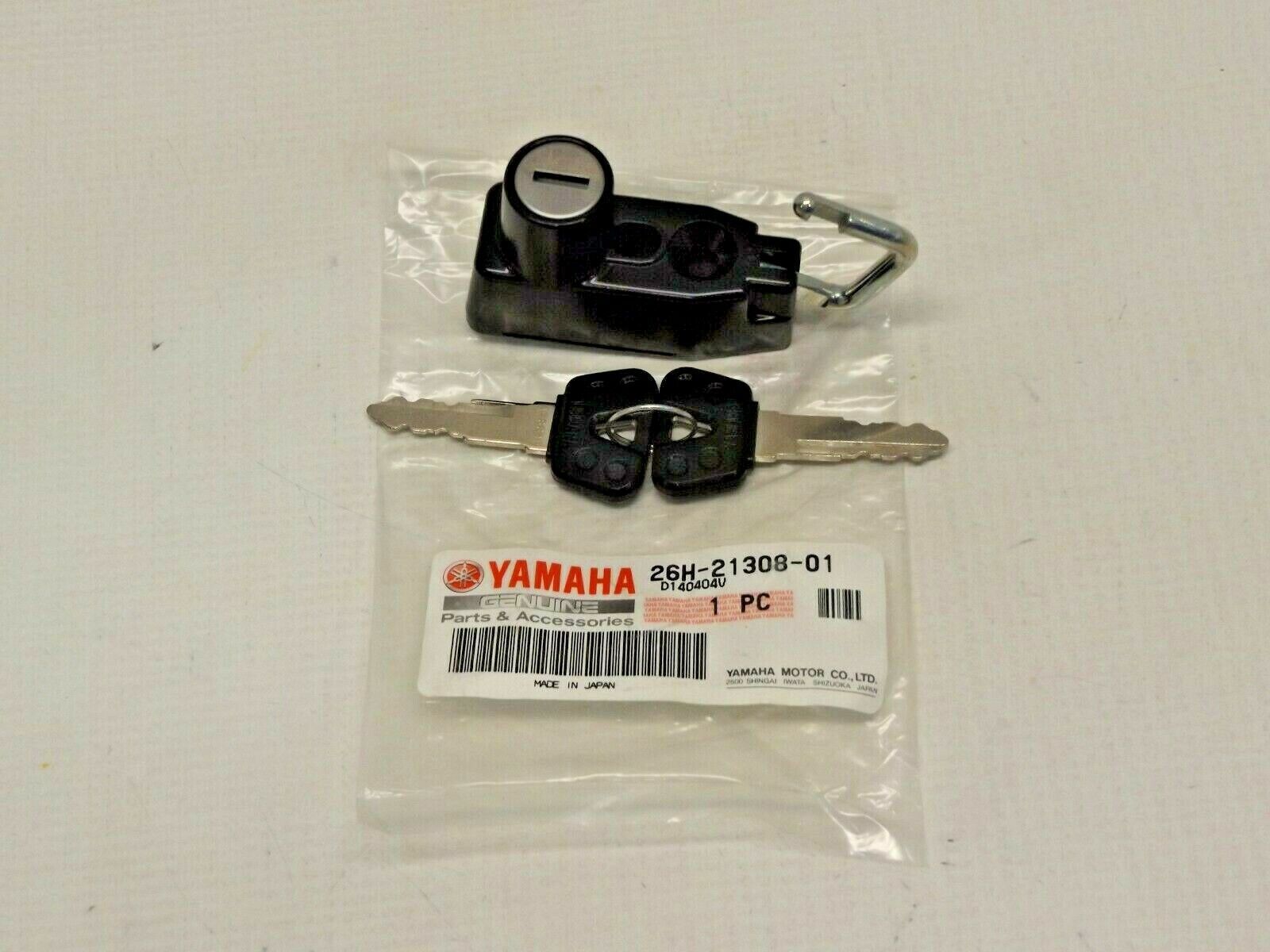NOS YAMAHA 26H-21308-01-00 HELMET HANGER ASSEMBLY SR50 XJ650 FZX700 ...