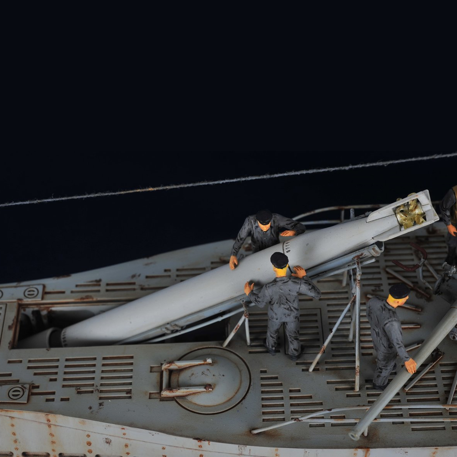 TRUMPETER 06801 1/48 DKM U-BOAT TYPE VIIC U-552 MODEL KIT | eBay