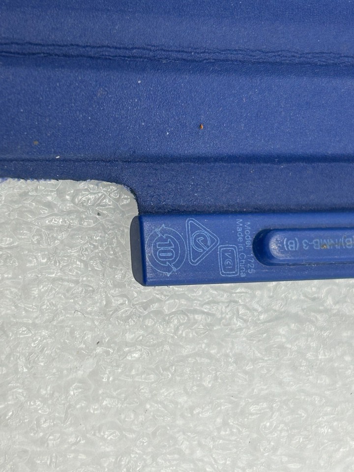 Microsoft 1725 Type Cover Blue for Surface Pro 3 4 Backlit Keyboard ...