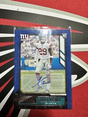 2020 Panini Playbook Rookies Signatures #152 Xavier McKinney Autograph ...