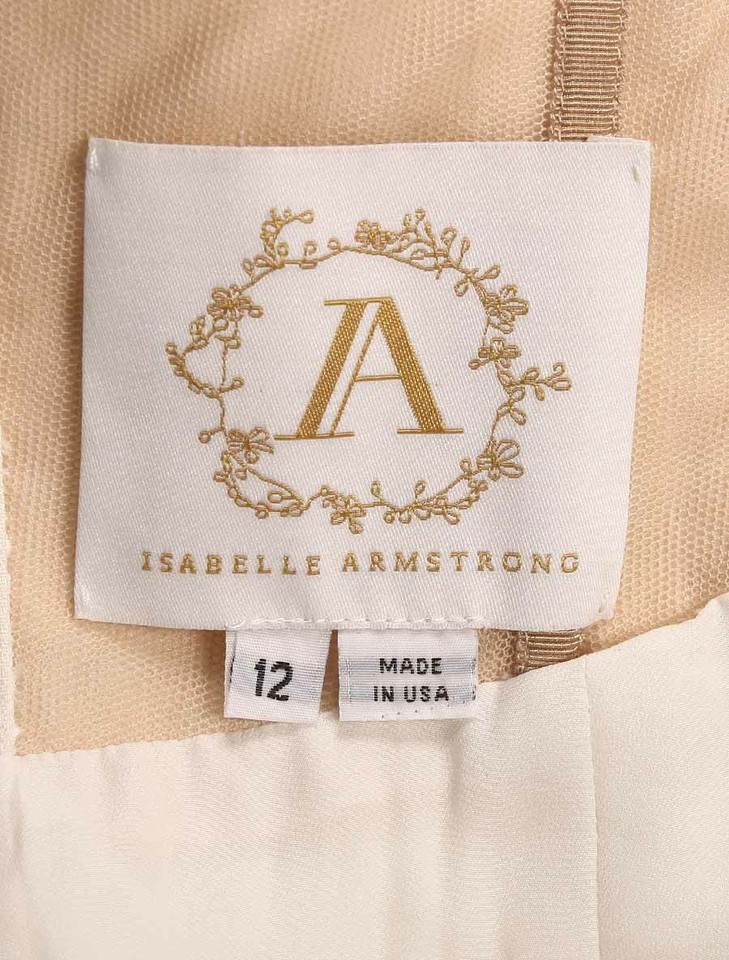 ISABELLE ARMSTRONG Bridal Wedding Dress Georgia White Lace Trumpet ...