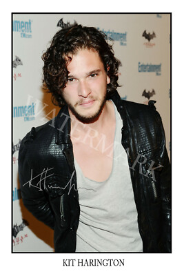 Kit Harington signed 12x18 inch photograph poster - Top Quality Game of ...