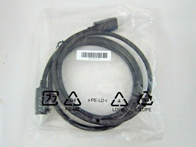 6 Feet Genuine DELL Displayport DP Male-to-Male Monitor Display Cable 6 ...
