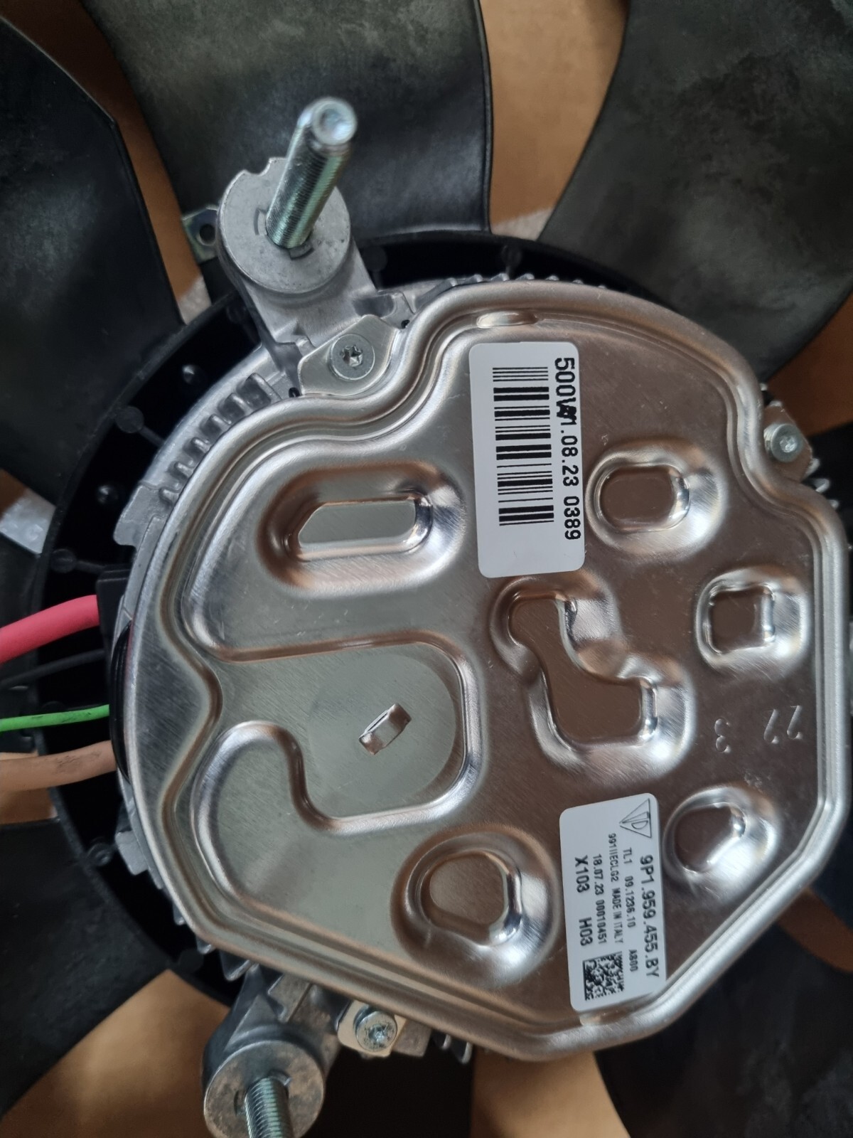 Original Porsche Boxster 981 Radiator Blower Motor Fan 9P1959455BY for ...