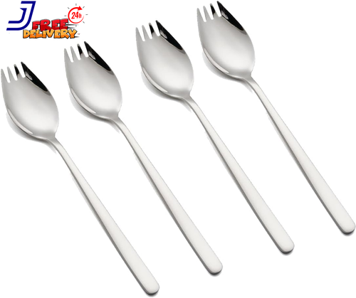 Sporks 18/10 Spork Stainless Steel Metal Spork for Everyday Household ...