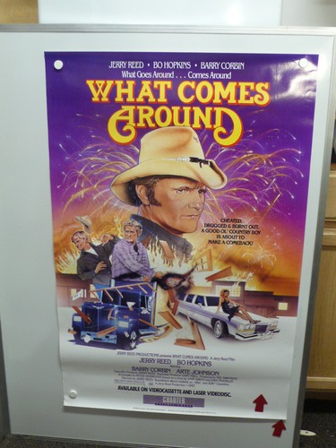 WHAT COMES AROUND Jerry Reed BO HOPKINS Barry Corbin HOME VIDEO POSTER ...