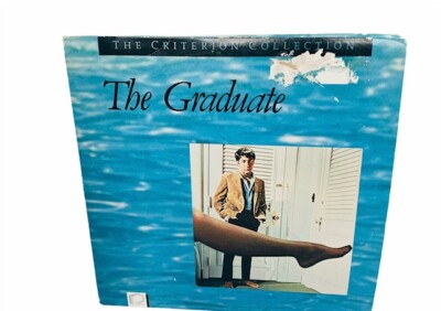 Laser Disc laserdisc case cover 12" movie videodisc 1987 Graduate ...