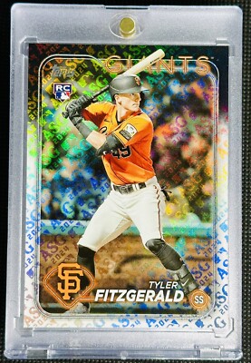 Tyler Fitzgerald All-Star Game Logo Variation HOLO Foil 2024 Topps ...