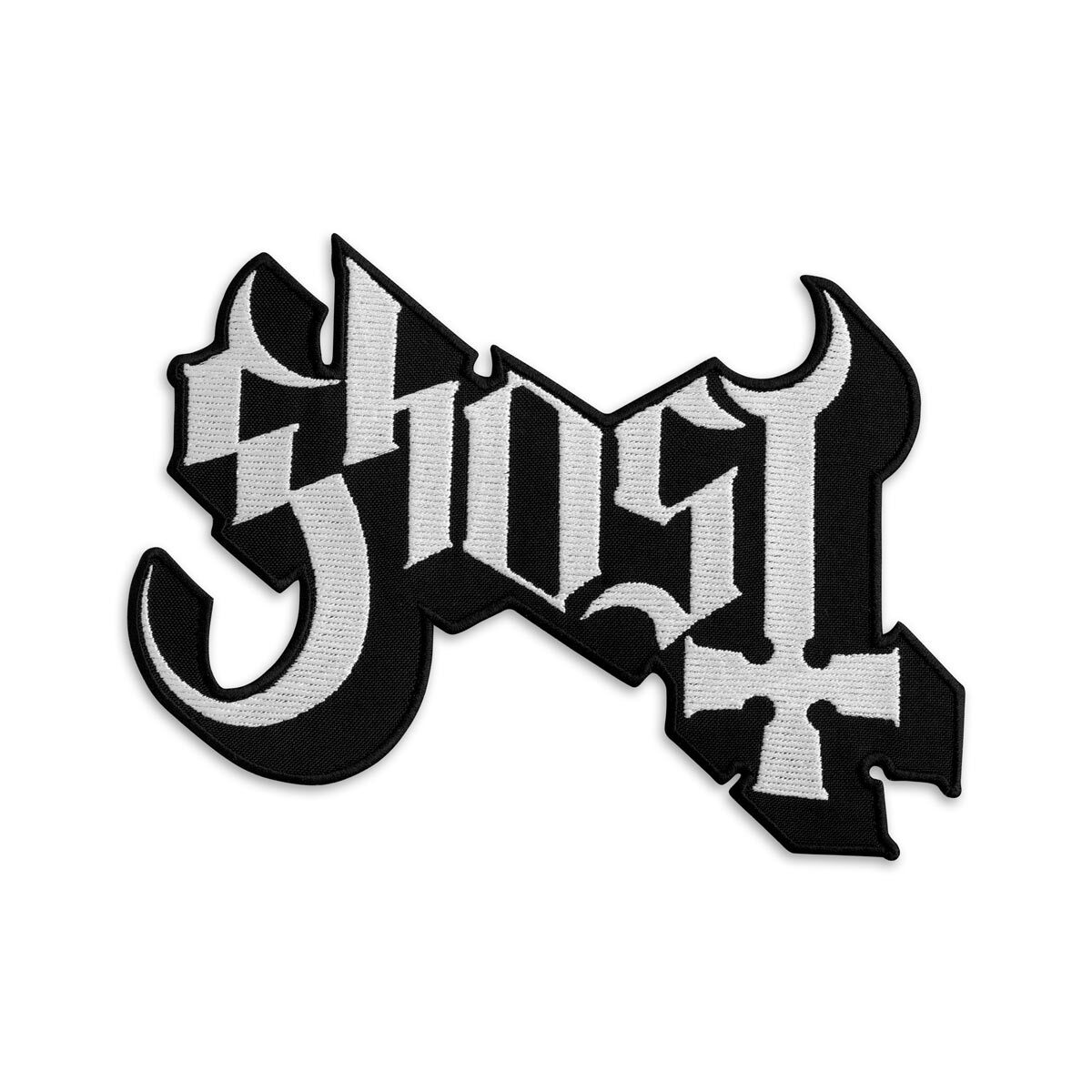 Ghost Band Logo Embroidered Patch IRON ON 3 sizes Heavy Metal ...
