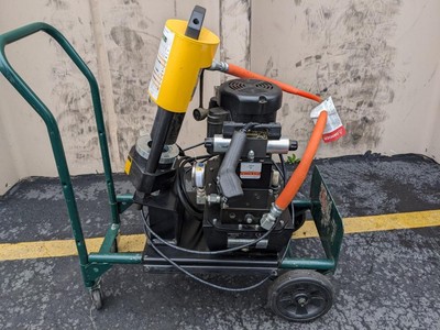 PARKER 82C-KKB Crimping Machine1 1/4 in Max 120V Bench Mount 30ton NEW ...