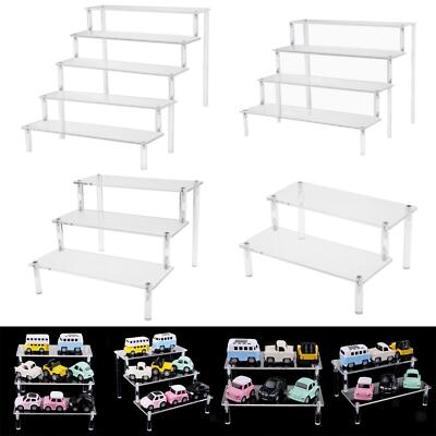 Multi-Purpose Multi-Tier Acrylic Rack Perfume Makeup Organizer Risers ...