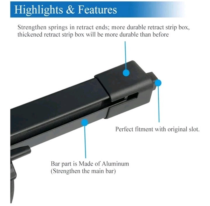 XL Cargo Security Shade Cover Privacy Screen Retractable Rear Storage ...