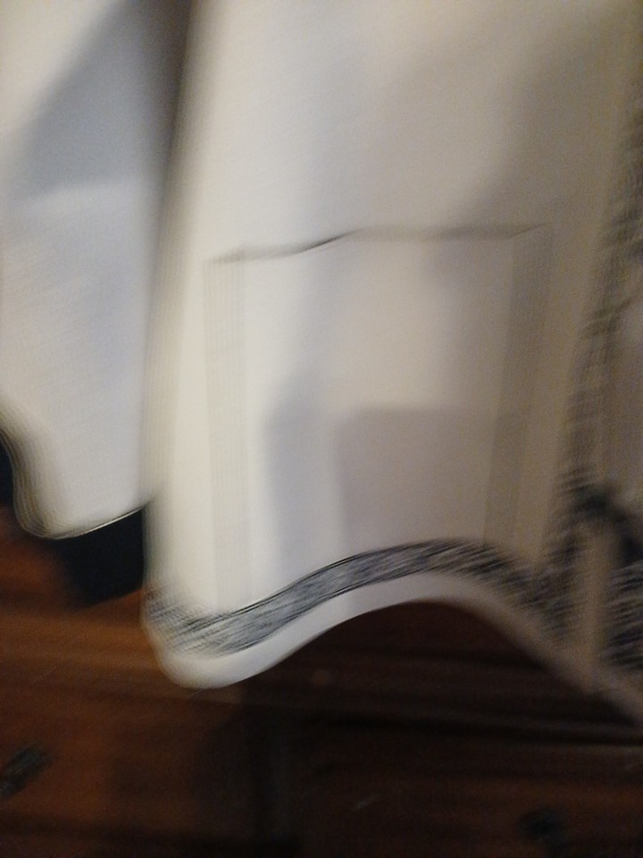 Alfred Dunner White/ Black Alpine Pattern Jacket Toggle Closure. Womens ...