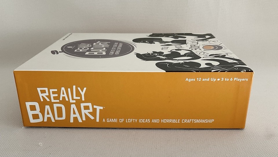 REALLY BAD ART Board Game Lofty Ideas Wonder Forge 2016 Complete READ | eBay