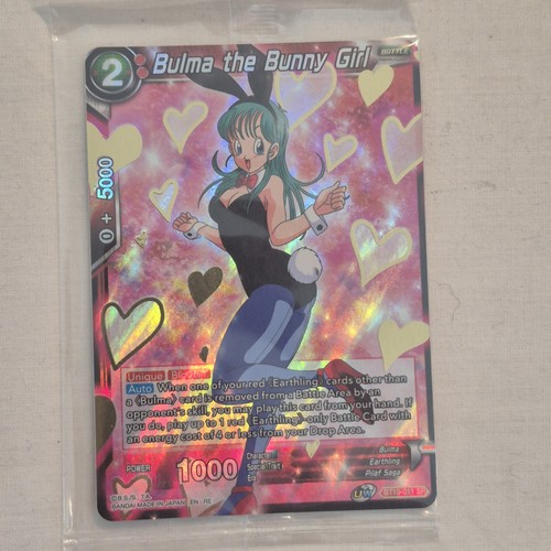 Bulma the Bunny Girl BT10-011 SR Near Mint Dragon Ball Z Super Card ...