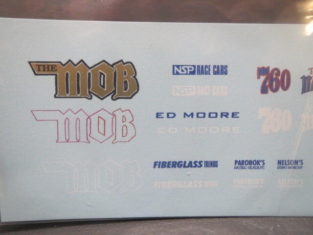 The Mob 37' Fiat AA/FA 1/25 Resin Body & Mob Decal From Fremont Racing ...