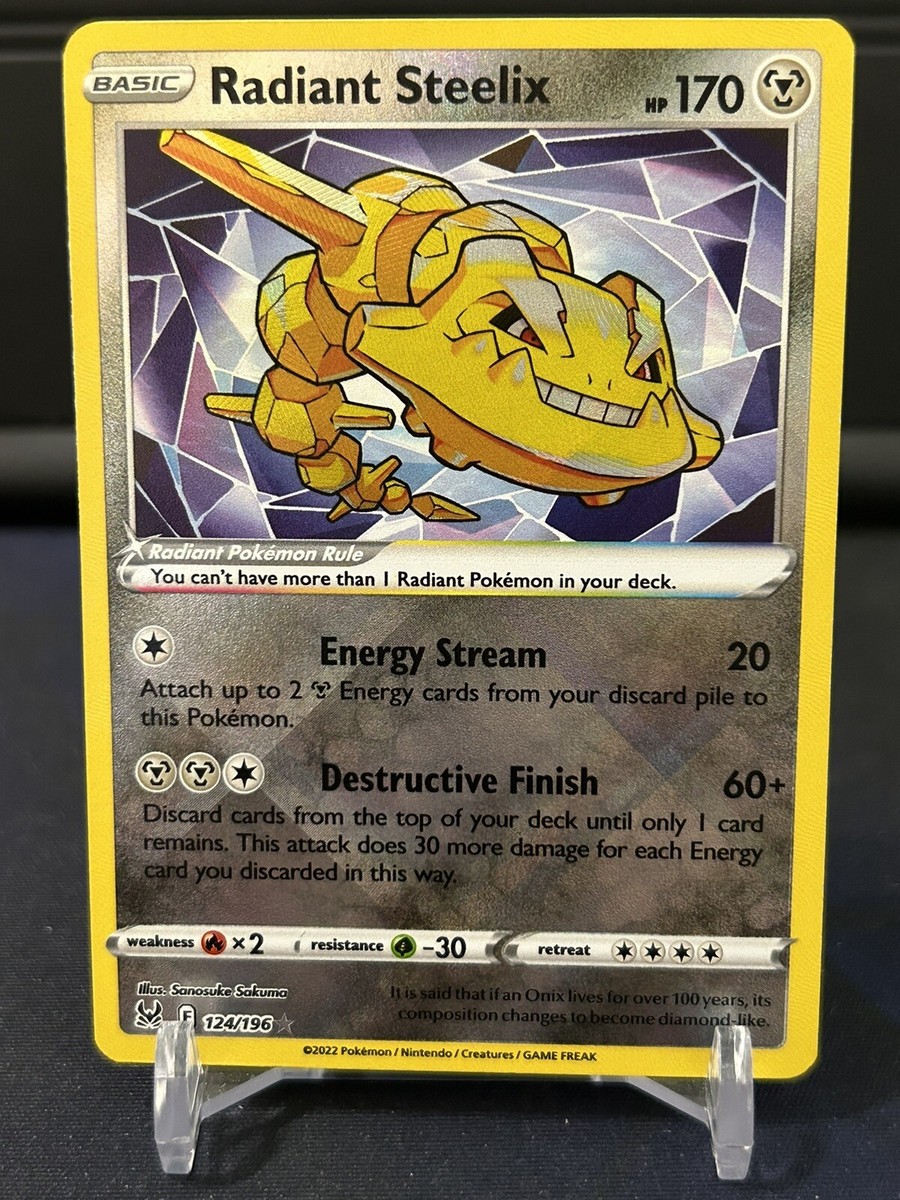 Radiant Steelix Shiny Card