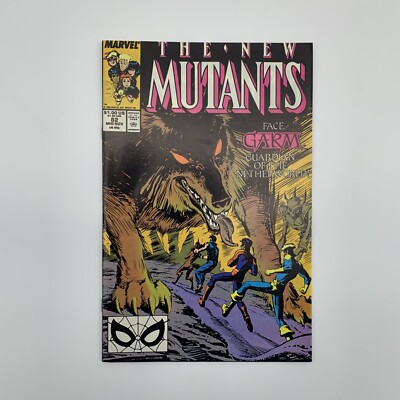 New Mutants #82 (1989) RARE Key Issue Comic Book Garm Appearance! OOP ...