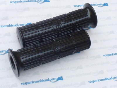 Coppia manopole rigata nero VESPA PX RALLY TS SPRINT Vesparicambisud | eBay