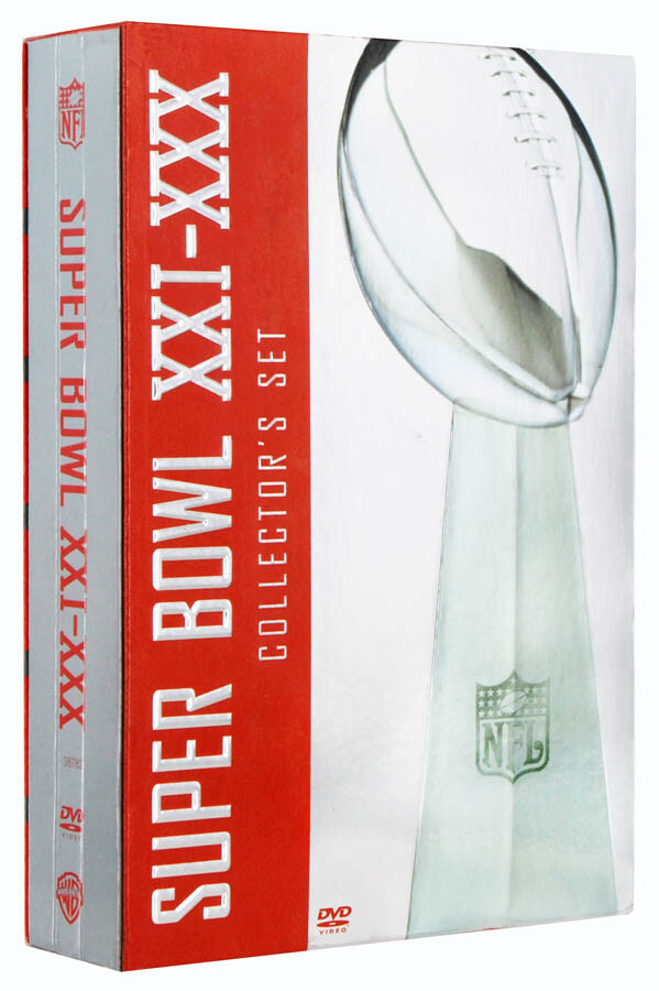 NFL Films Super Bowl Collection: Super Bowl XXI-XXX (DVD, 2004, 5-Disc ...
