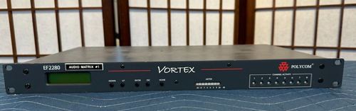 Polycom Vortex EF2280 8 Channel Telecom Conference System Matrix Mixer | eBay