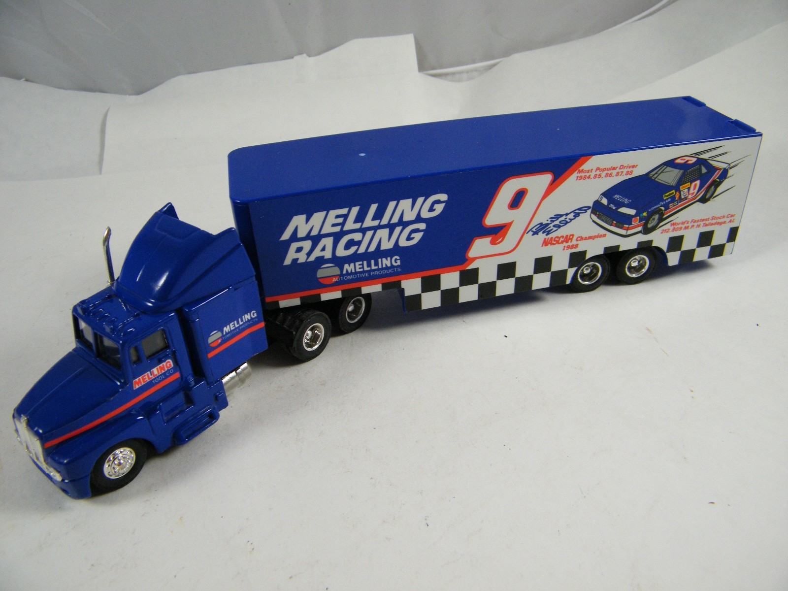BILL ELLIOTT ~ MELLING RACING #9 ~ TRANSPORTERS AND CARS | eBay