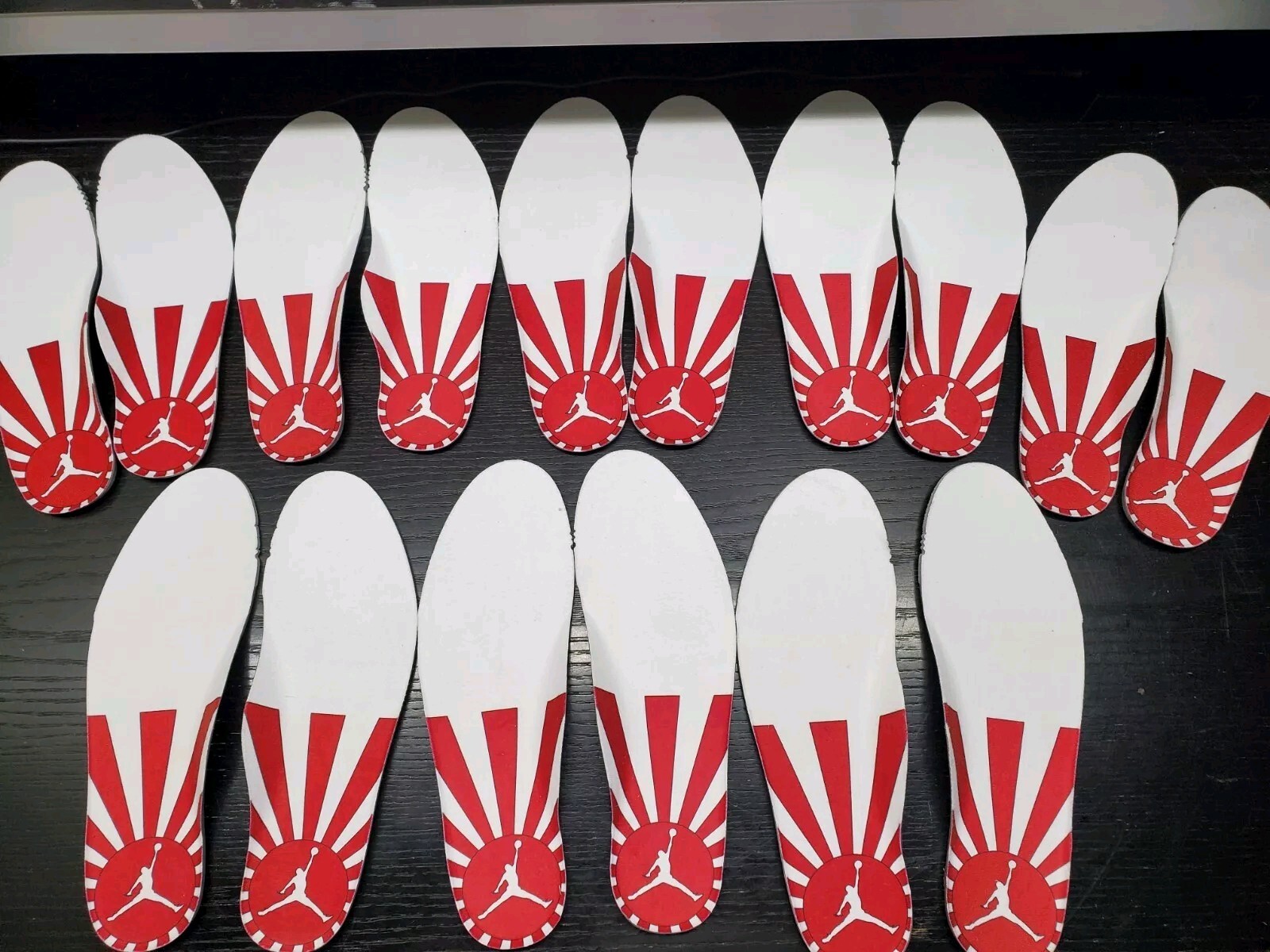 Air Jordan Retro XII 12 Banned Unreleased & Removed Rising Sun Insole ...