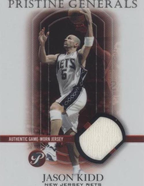 2003-04 Topps Pristine - Pristine Generals Relics Jason Kidd #PG-JK ...