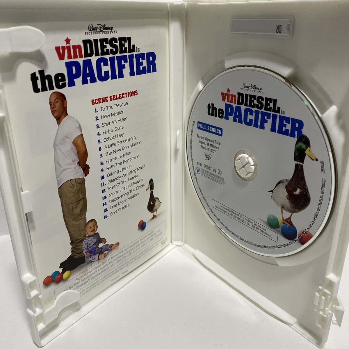 The Pacifier 2005 Dvd Widescreen