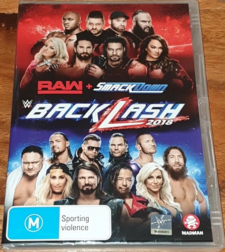 WWE : Backlash 2018 (OOP) 2 DVD Set - NEW & SEALED [AEW ECW TNA WCW] FREE POST | eBay Australia
