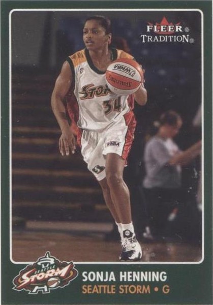 2001 Fleer Tradition WNBA - #22 Sonja Henning for sale online | eBay