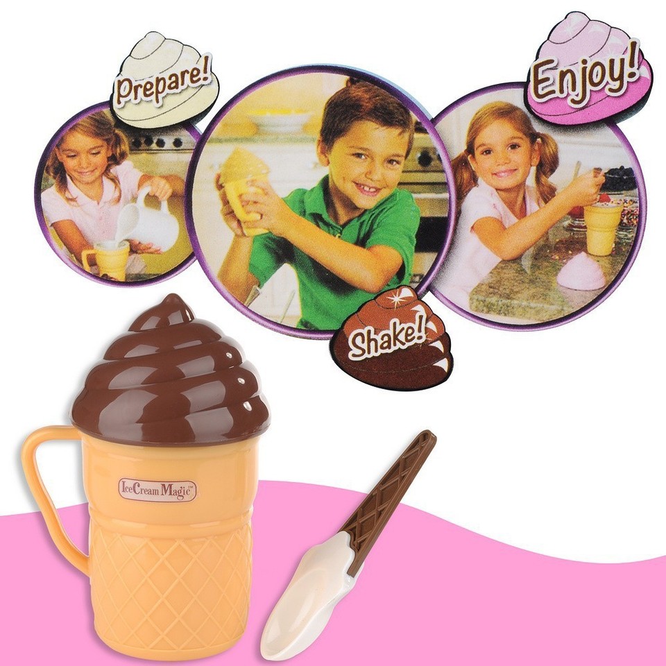 New Ice cream Magic Cup - ( As Seen On TV )Shake To Make Ice Cream In 3 ...