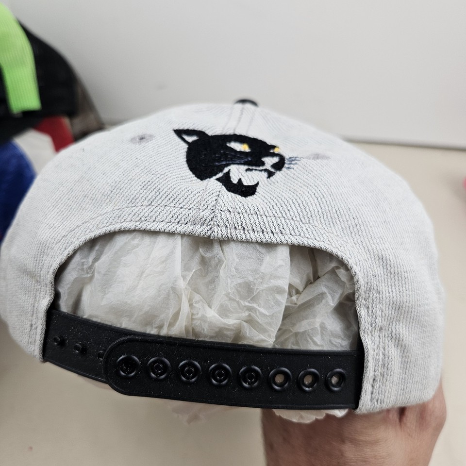 Vintage USA MADE K Products Black Cat Prowl Trucker Hat Snapback Dad ...