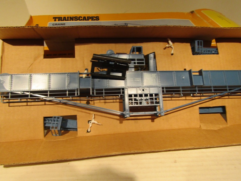 COX HO SCALE TRAINSCAPES CRANE MODEL KIT TRAIN RAILROAD BUILDING ...