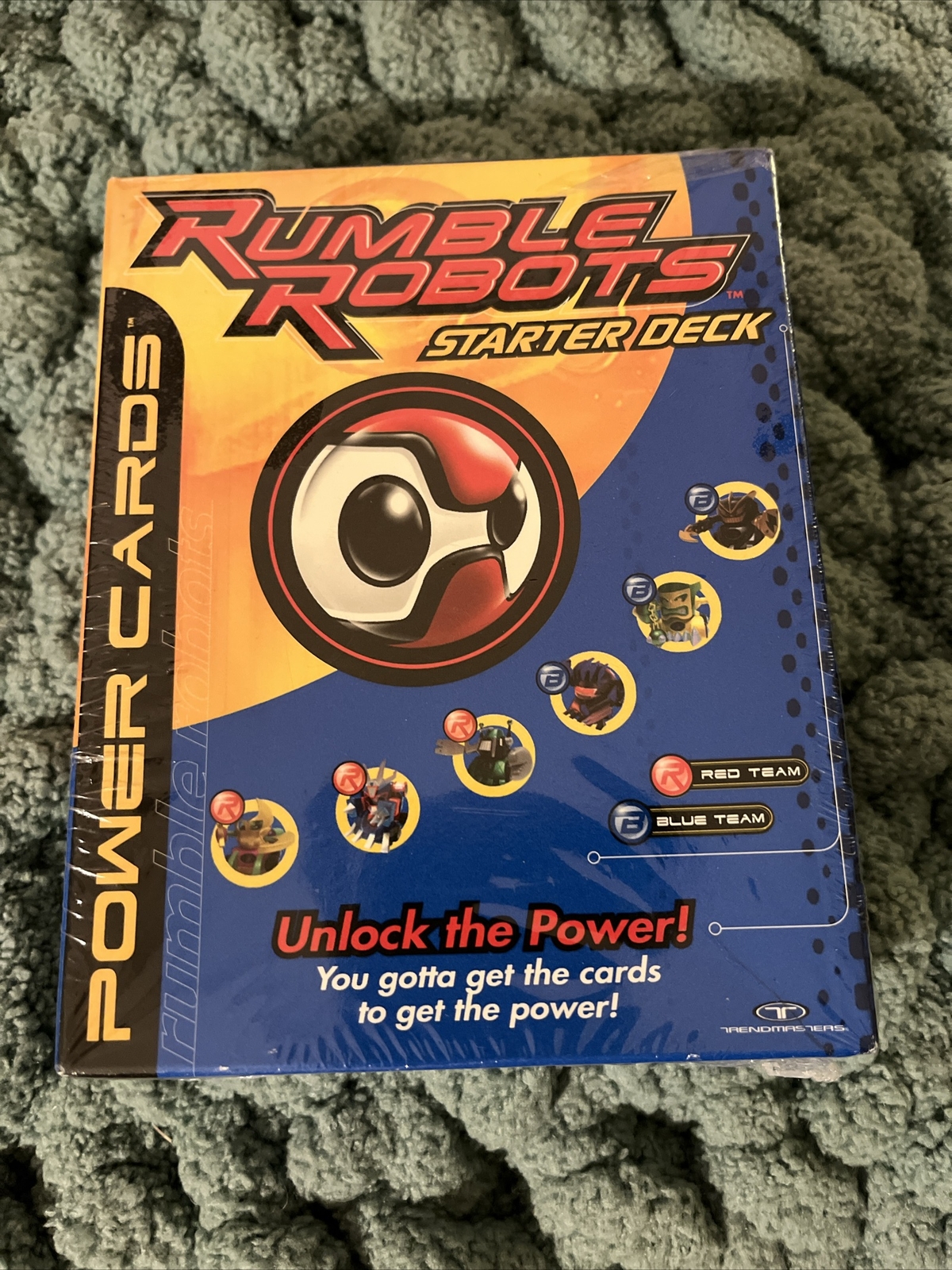 Factory Rumble Robots Starter Deck Power Cards Red Blue Team Level 5 ...