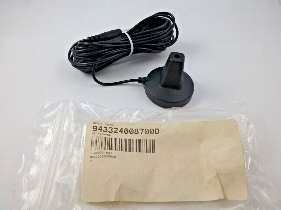NEW DENON OEM AUDIO SETUP MICROPHONE PN: 943324008700D | eBay
