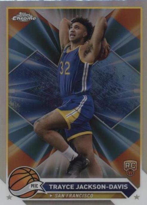 2023-24 Topps Chrome - Trayce Jackson-Davis #176 Refractor (RC) for ...