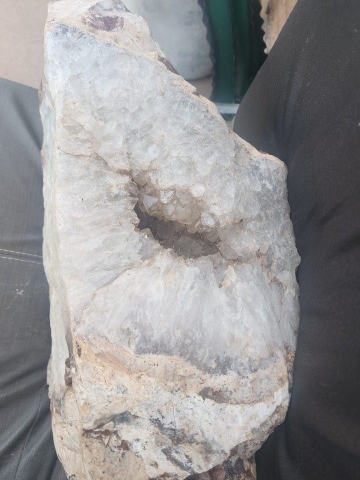 72 Pound Quartz Geode Agatized Petrified Opalized Stone | eBay